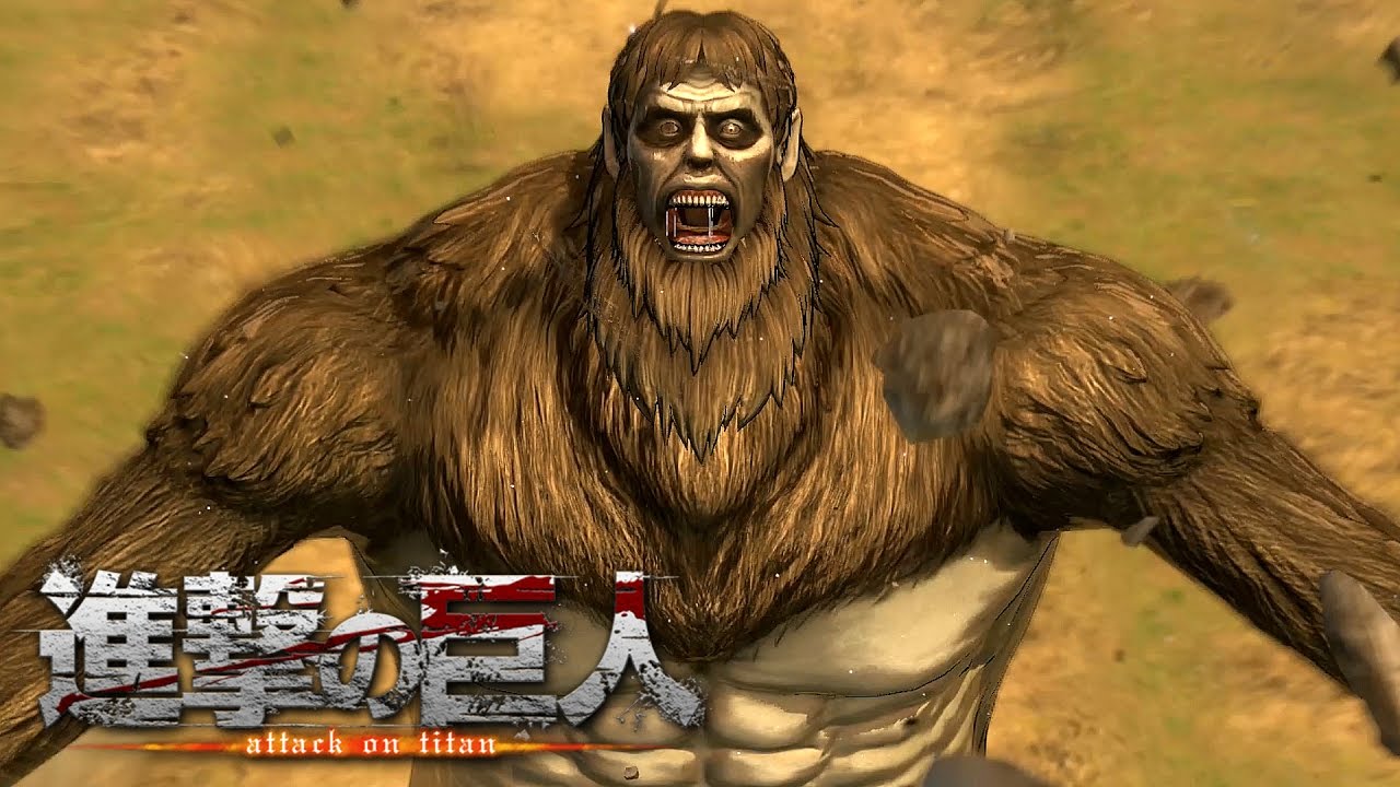 【進擊的巨人】 Attack on Titan #14 野獸巨人出現！放火燒毛 - YouTube