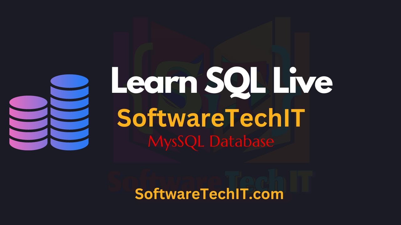 MySQL ep 11: Learn SQL With SoftwareTechIT | MySQL Query | MySQL ...