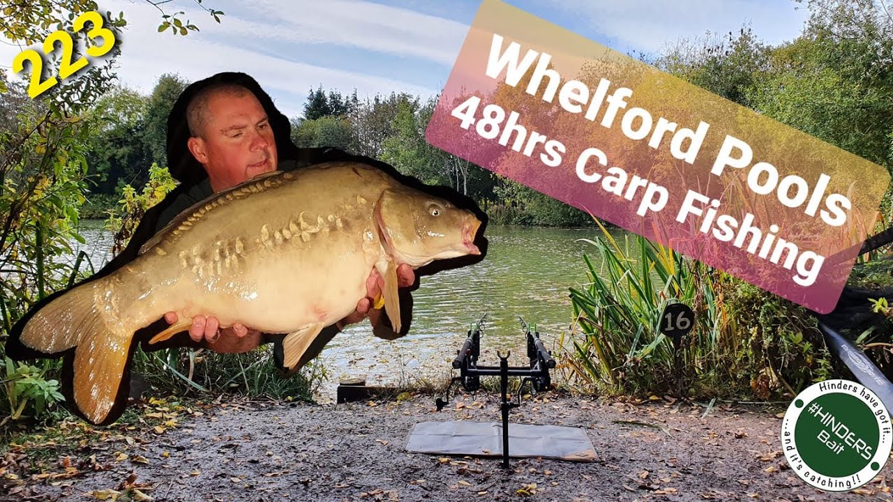 223 Whelford Pools, 48hrs Carp Fishing. - YouTube