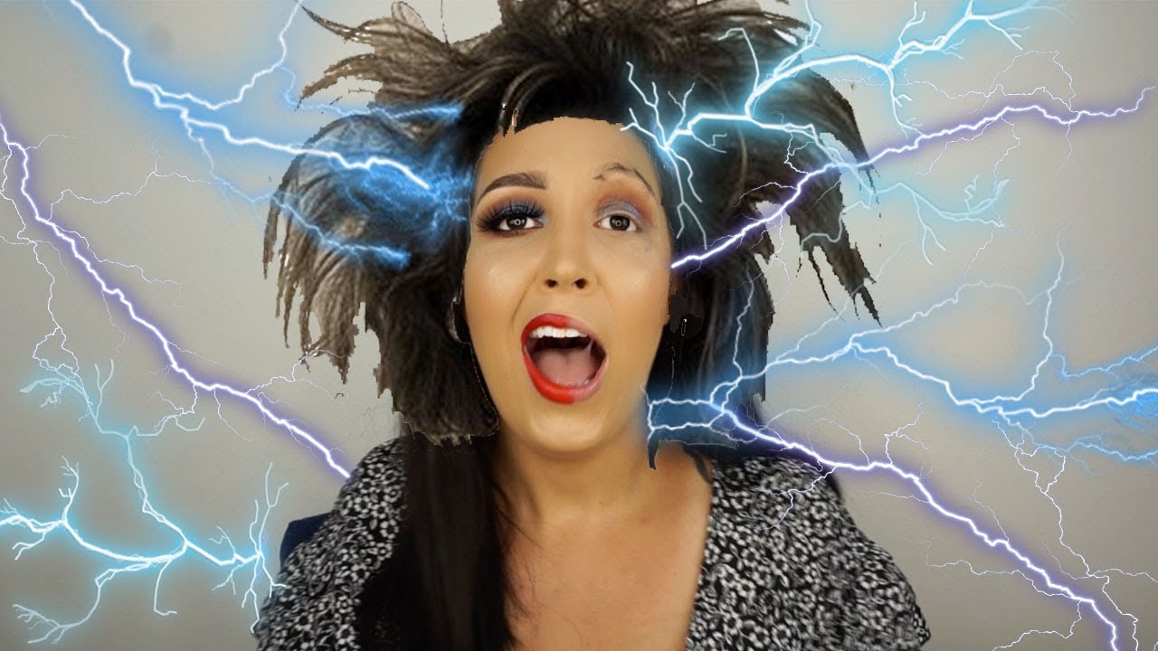 ELECTRIC SHOCK MAKEUP CHALLENGE | My Boyfriend Shocks Me - YouTube