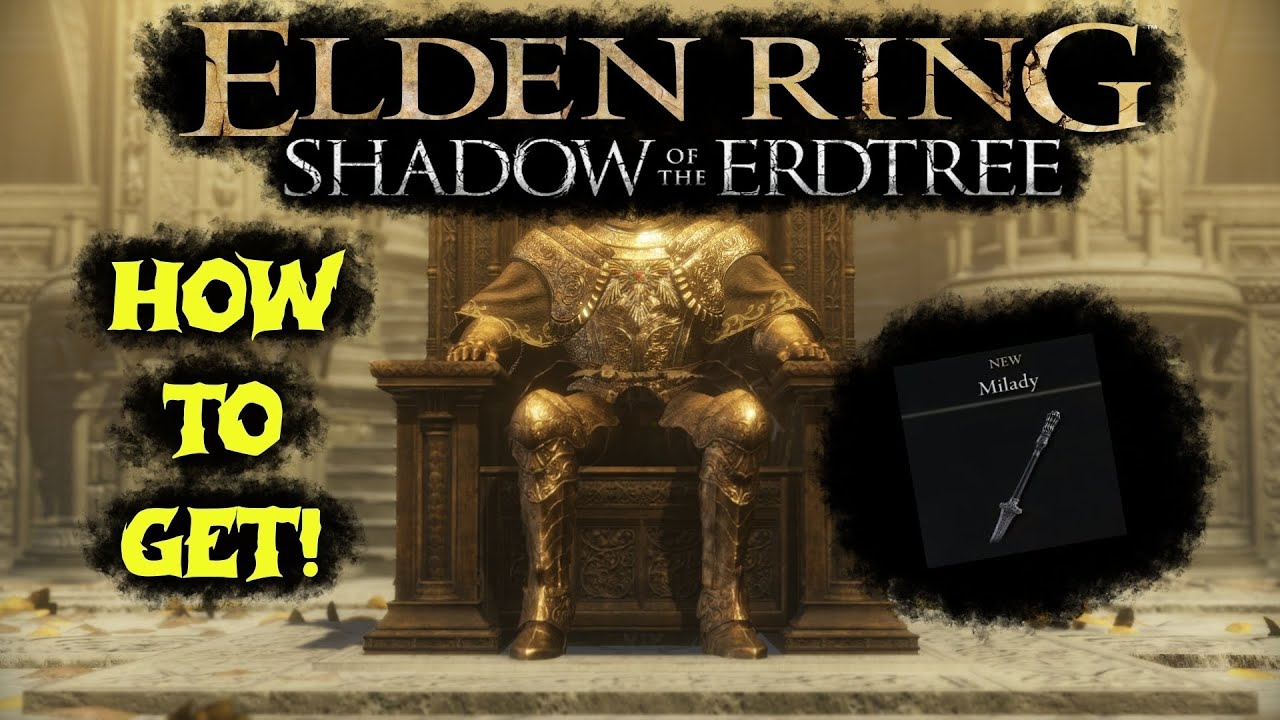 Elden Ring - Milady (Light Greatsword) LOCATION/GUIDE - YouTube