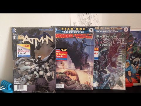 Walmart Comic Issue Blind Bags - "Box" Opening - YouTube