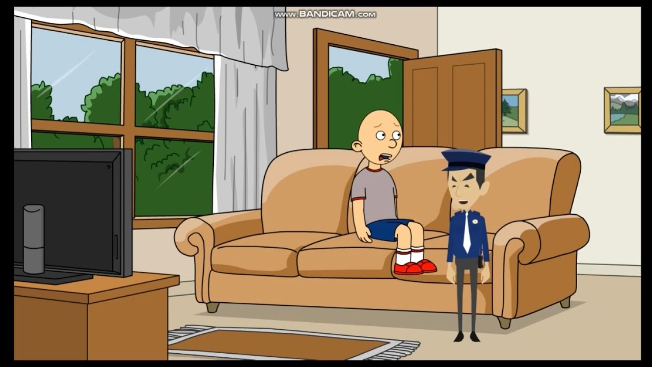 Classic Caillou buys an illegal DirecTV cable box/Arrested/Grounded ...