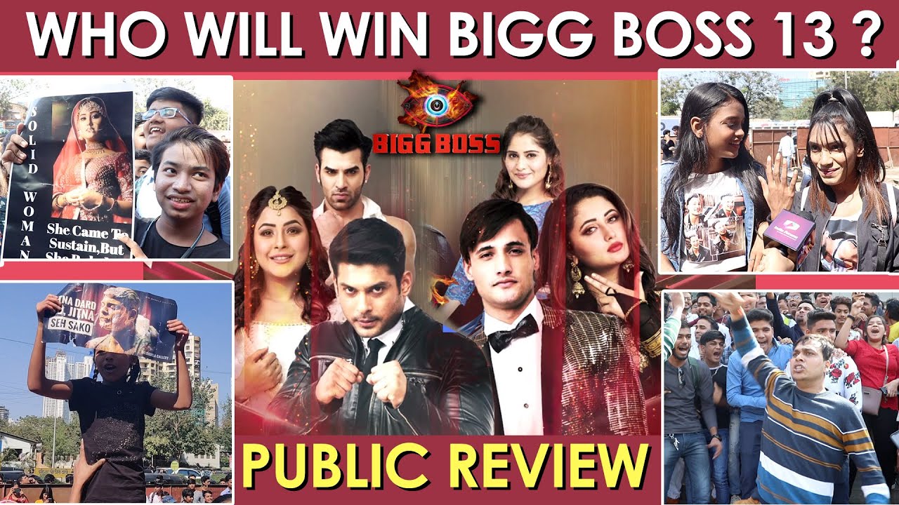 Bigg Boss 13 Public Review: Who Will Win BB 13 - YouTube
