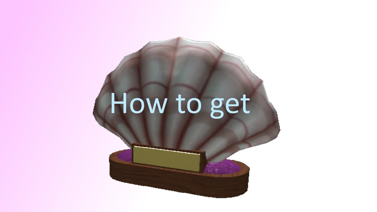 [Tutorial] How to get the giant shell in ROBLOX BLOXBURG - YouTube