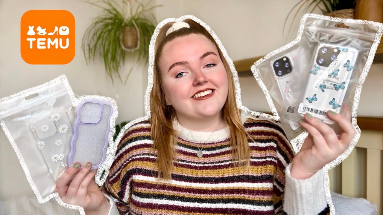 TEMU HAUL | Phone cases and accessories 📱📸🪩🎀 - YouTube
