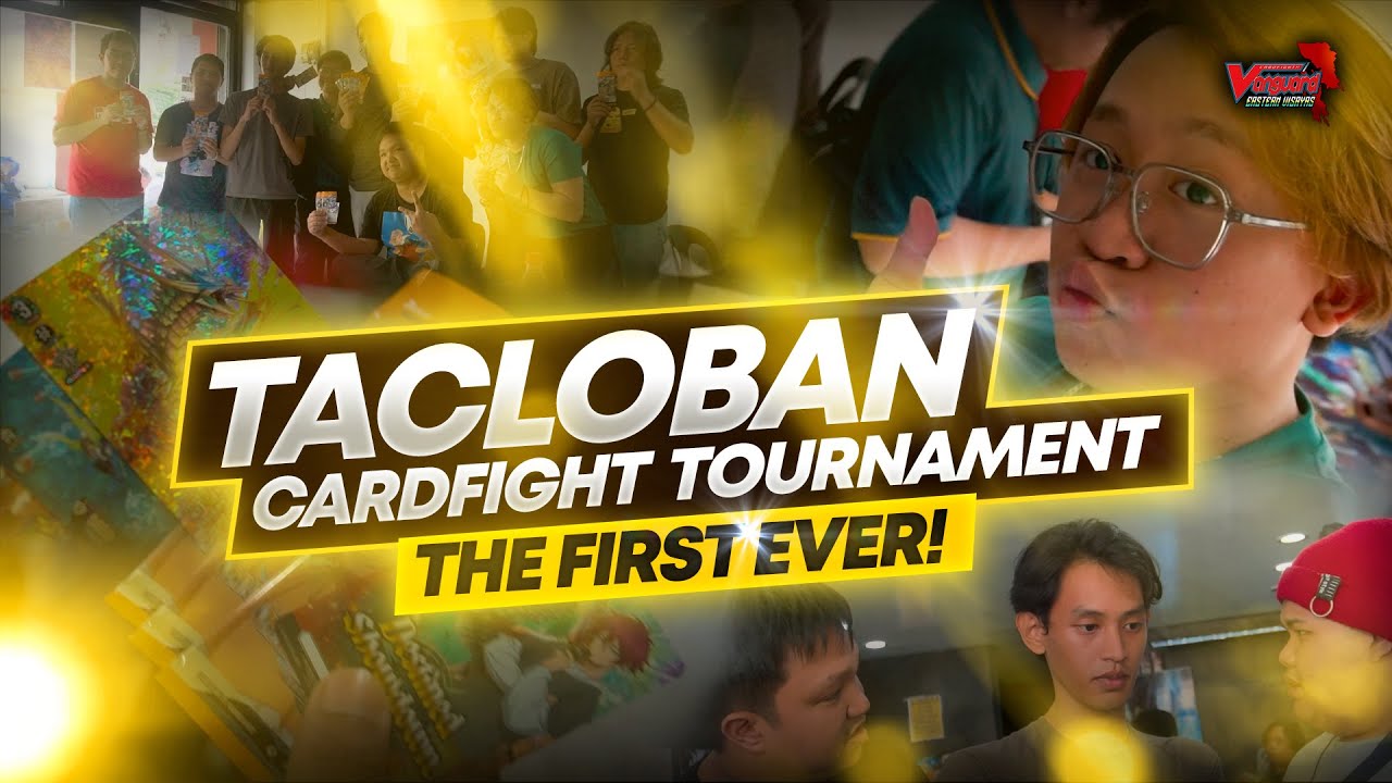 FIRST-EVER SANCTIONED CARDFIGHT VANGUARD TOURNAMENT IN TACLOBAN! | CJ Does Everything - YouTube