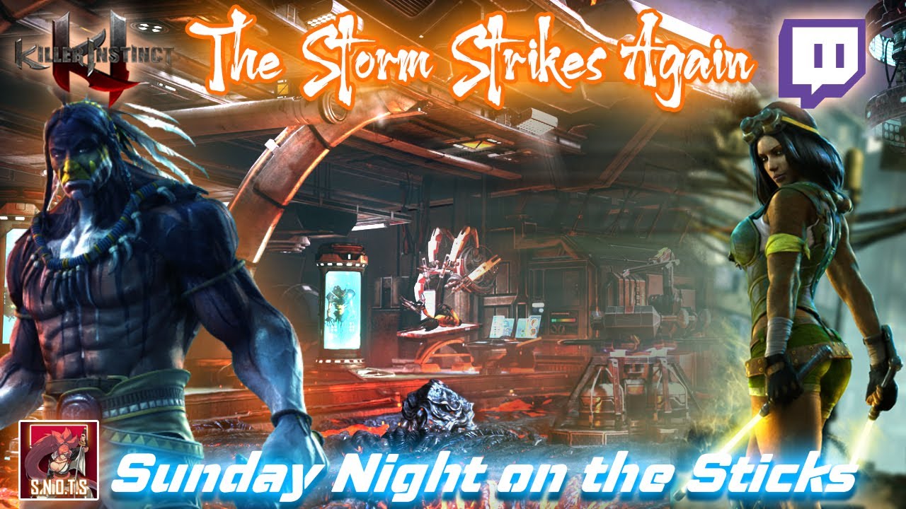 Killer Instinct Live Stream.... The Storm Strikes Again!!! - YouTube