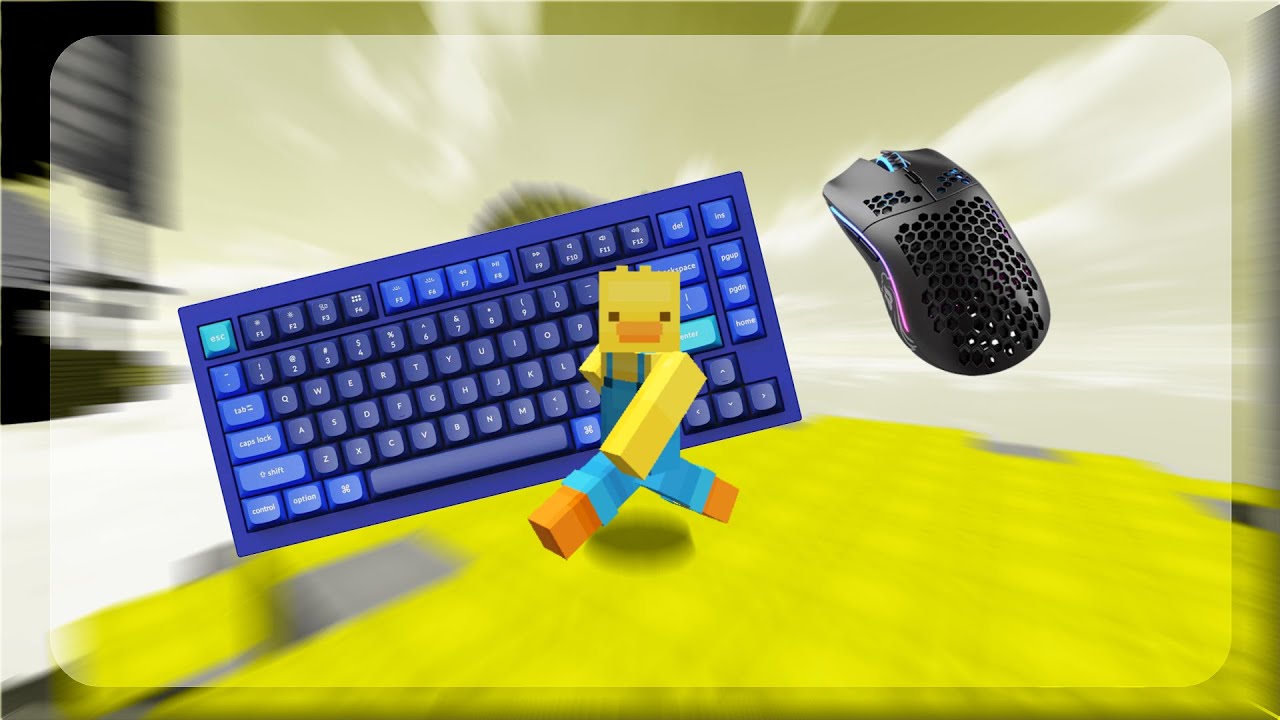 Smooth Keyboard Sounds | Sweaty Bedwars (High Stars) - YouTube