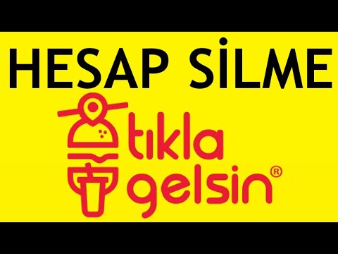 Tıkla Gelsin Hesap Silme Nasıl Yapılır?