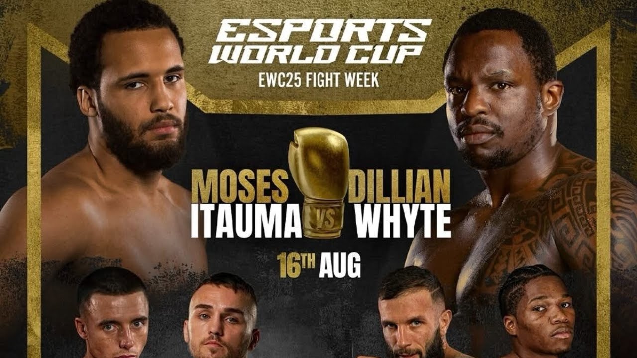 LIVE FIGHT WATCH ALONG: MOSES ITAUMA VS DILLIAN WHYTE - YouTube