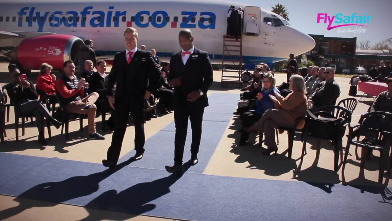 FlySafair Uniform Launch - YouTube