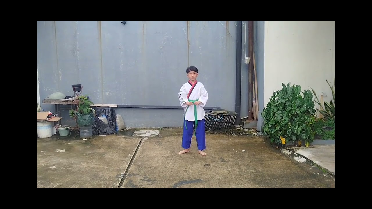 Affan Alfarizi - SDIT Al Azkar Pamulang - Taekwondo - Taegeuk 1 - KONI ...