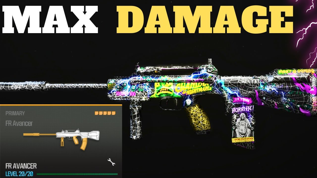 the MAX DAMAGE FR AVANCER in WARZONE 3! (Best FR AVANCER) - YouTube