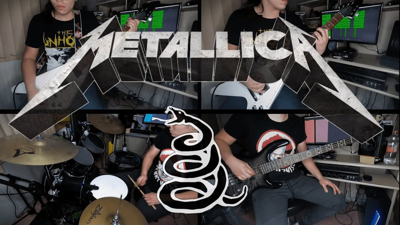 Enter Sandman - Metallica (One Man Band Cover) - YouTube