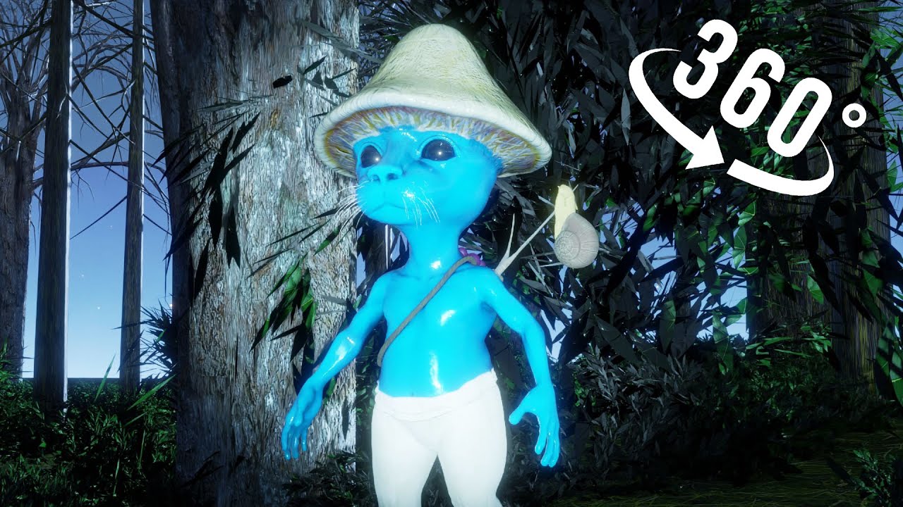 Smurf Cat in 360° || 4K - YouTube