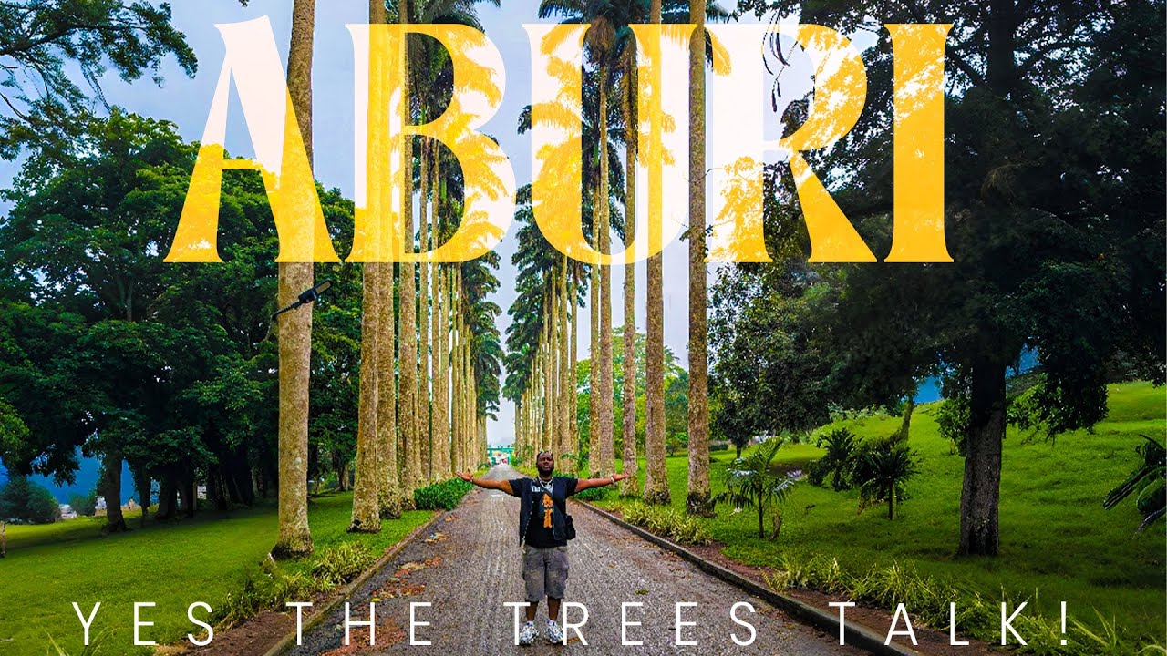 Come Visit Aburi Botanical Gardens with me 🔥 - YouTube