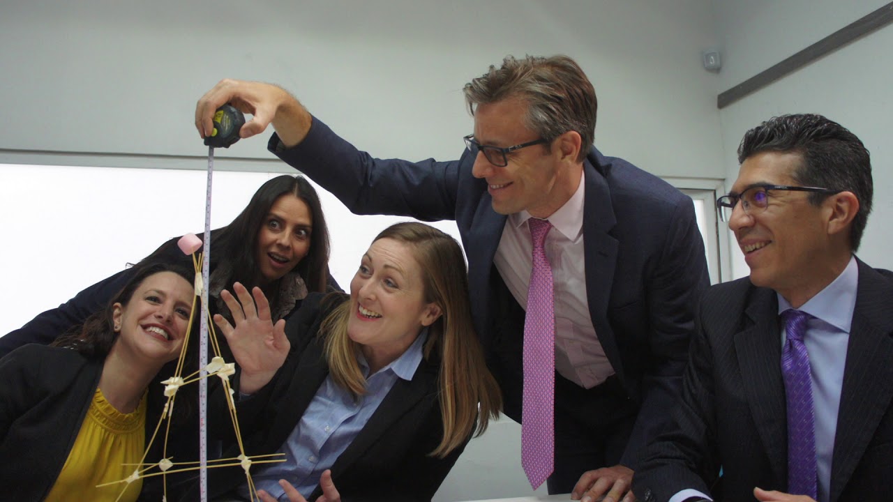 The Perfect Innovation & Team-Building Activity: Spaghetti Tower - YouTube