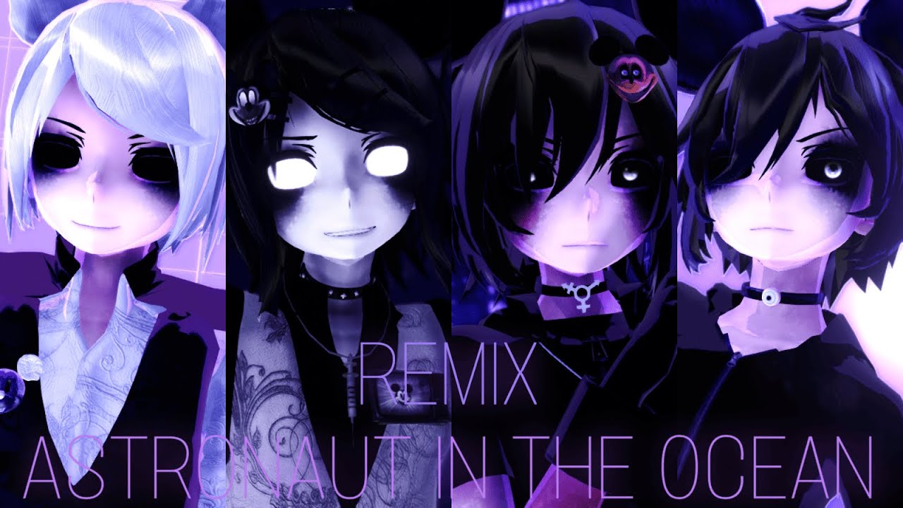『MMD x FNaTI | Five Nights at Treasure Island』〖 Astronaut In The Ocean ...