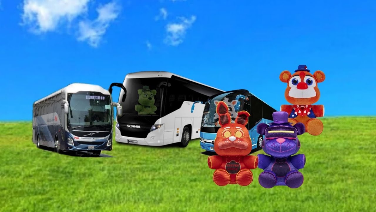 FIVE NIGHTS AT FREDDYS WACKY ROAD TRIP PART 2 - YouTube
