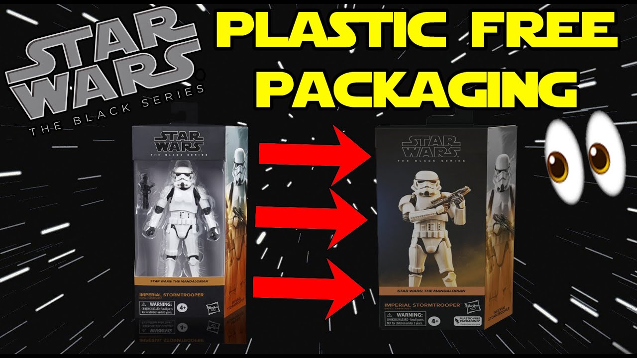 Star Wars Black Series PLASTIC FREE PACKAGING REVEALED SDCC 2022 - Our ...
