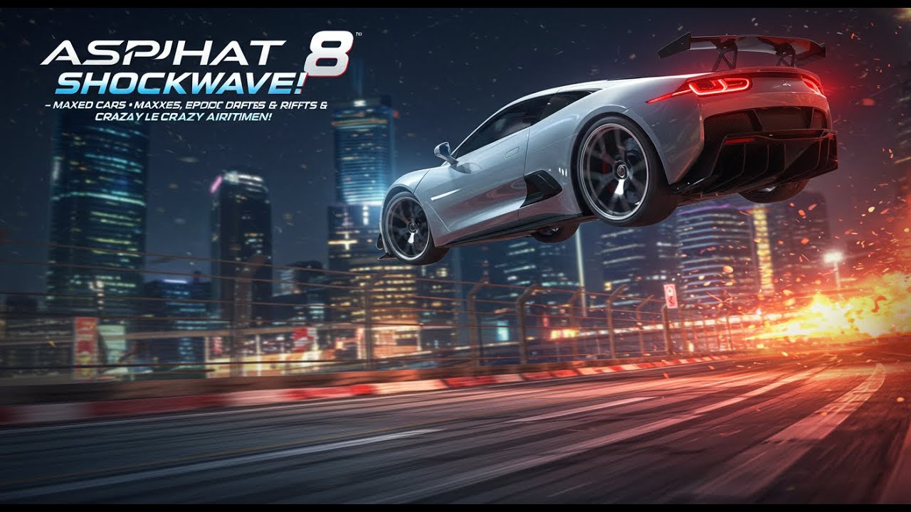 Asphalt 8: Shockwave! 🔥 Maxed Cars, Epic Drifts & Crazy Airtime! - YouTube
