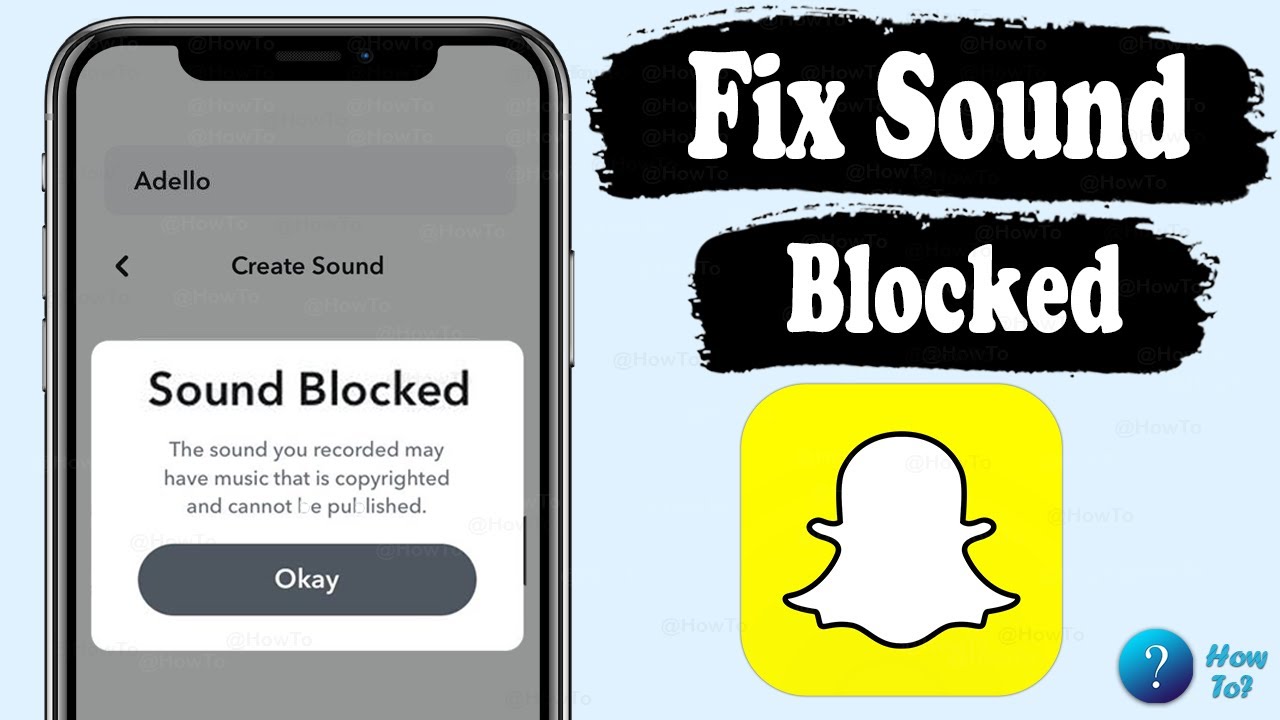 How to fix sound blocked on snapchat iPhone - YouTube