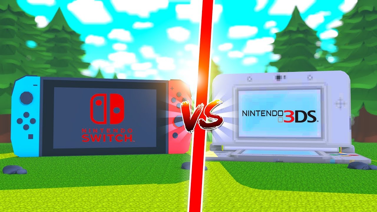 NINTENDO SWITCH VS. NINTENDO 3DS HAUS BATTLE - YouTube