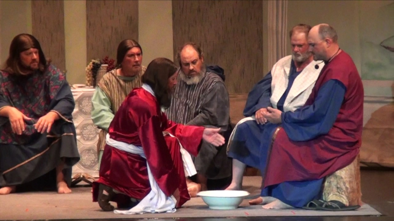 The Living Last Supper Part 2 - YouTube