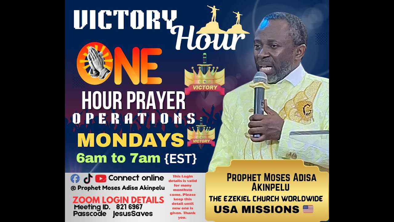 VICTORY HOUR {ONE HOUR PRAYER OPERATIONS} | OCT. 13. 2025 - YouTube