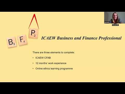 Introduction to the ICAEW CFAB qualification - YouTube