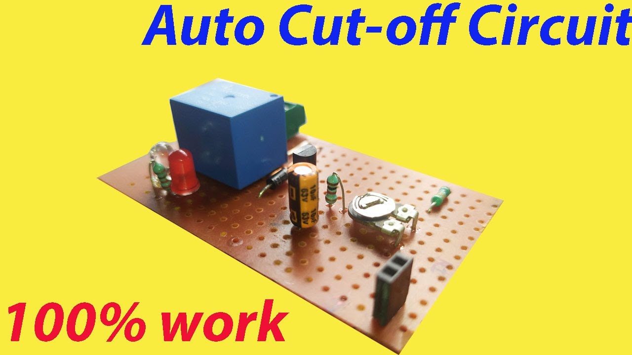 Auto cut-off 3.7v/6v/12v Battery Charging Circuit/Battery Over Charging ...