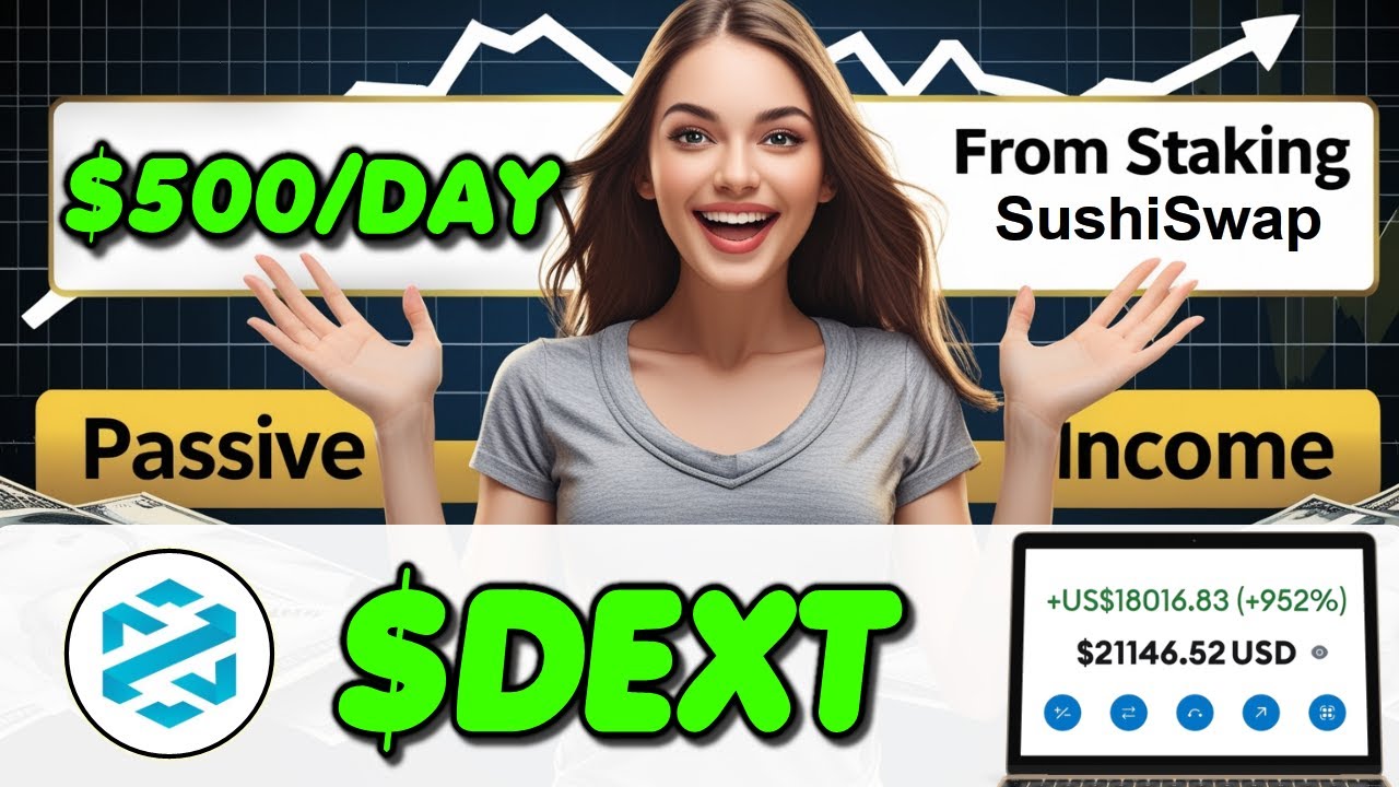 Earn $500 Daily Passively by Staking $DEXT Crypto– Don’t Miss Out!stake DEXTools - YouTube