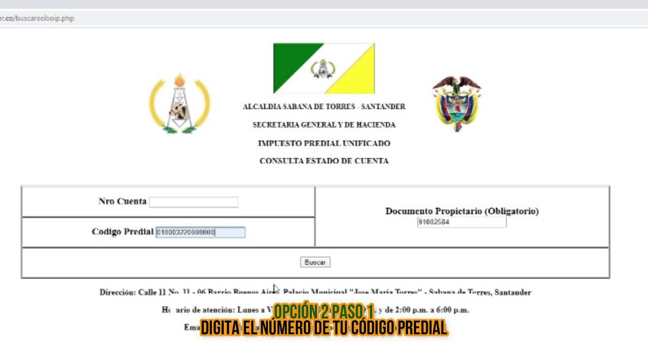 GENERA TU RECIBO DE PAGO DE IMPUESTO PREDIAL EN LÍNEA - YouTube
