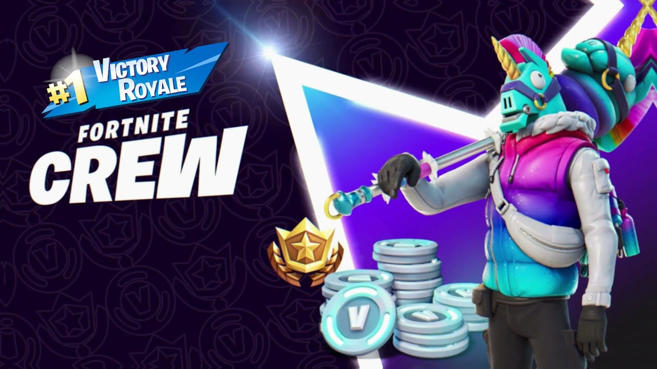 🔸🔶 FORTNITE MARCH CREW PACK #4 LLAMBRO WITH VICTORY ROYALE 🔶🔸 - YouTube