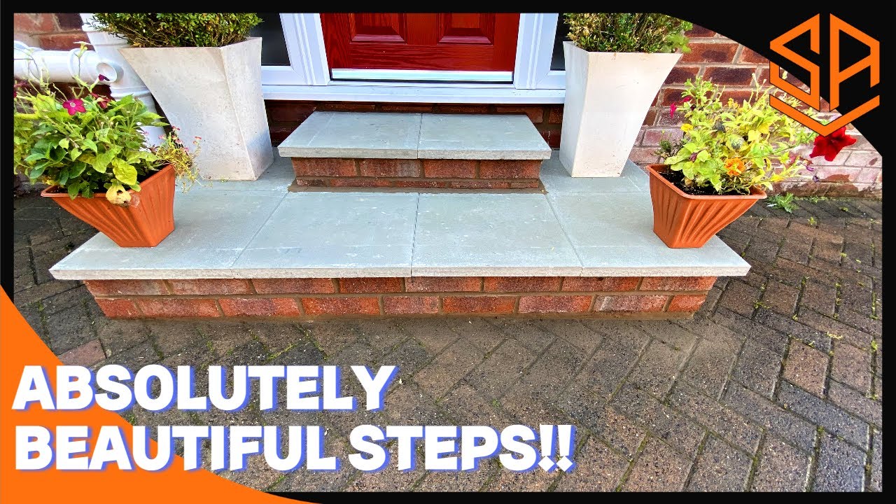 AWKWARD STEPS ..BRICK AND SLAB - YouTube