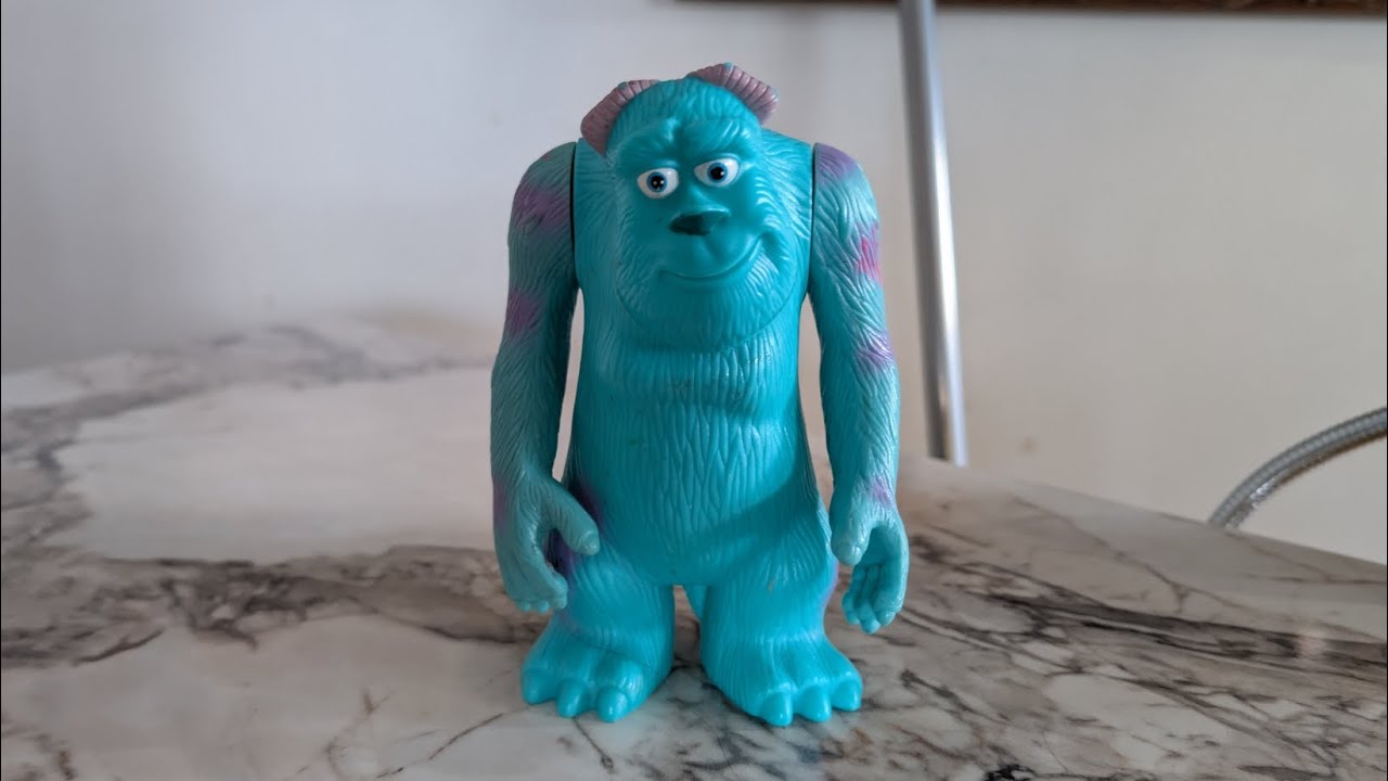 Monsters inc Sulley 2005 happy meal toy (quick show off) - YouTube