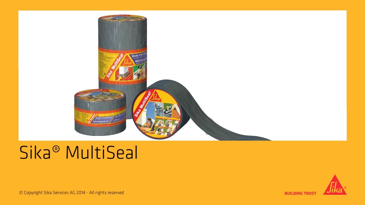 Sika® MultiSeal : self-adhesive sealing tape (English version) - YouTube