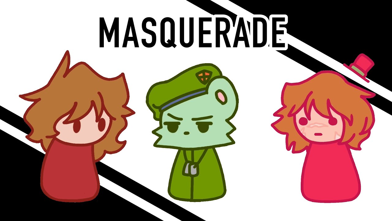 REPOST || Masquerade • ANIMATION MEME • FlipaClip // Ft. my kins ( and ...