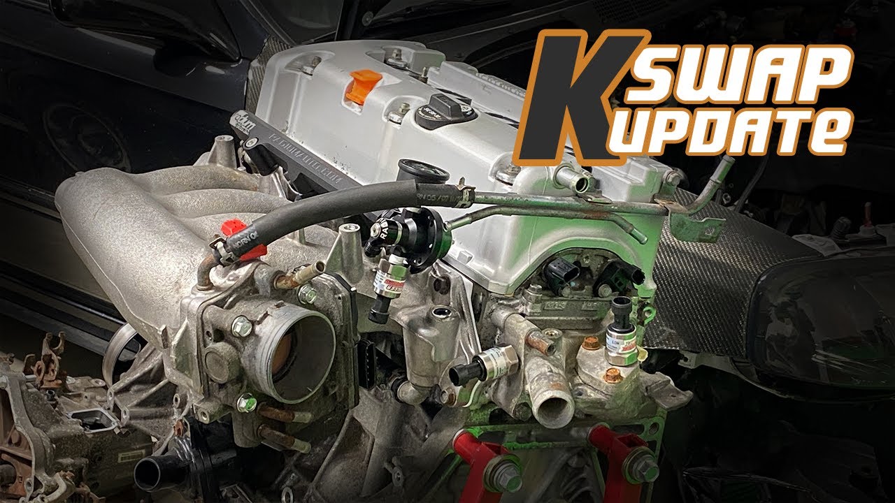 EK K Swap AWD Civic UPDATE and the Move Back To CHAMP CAR Racing - YouTube