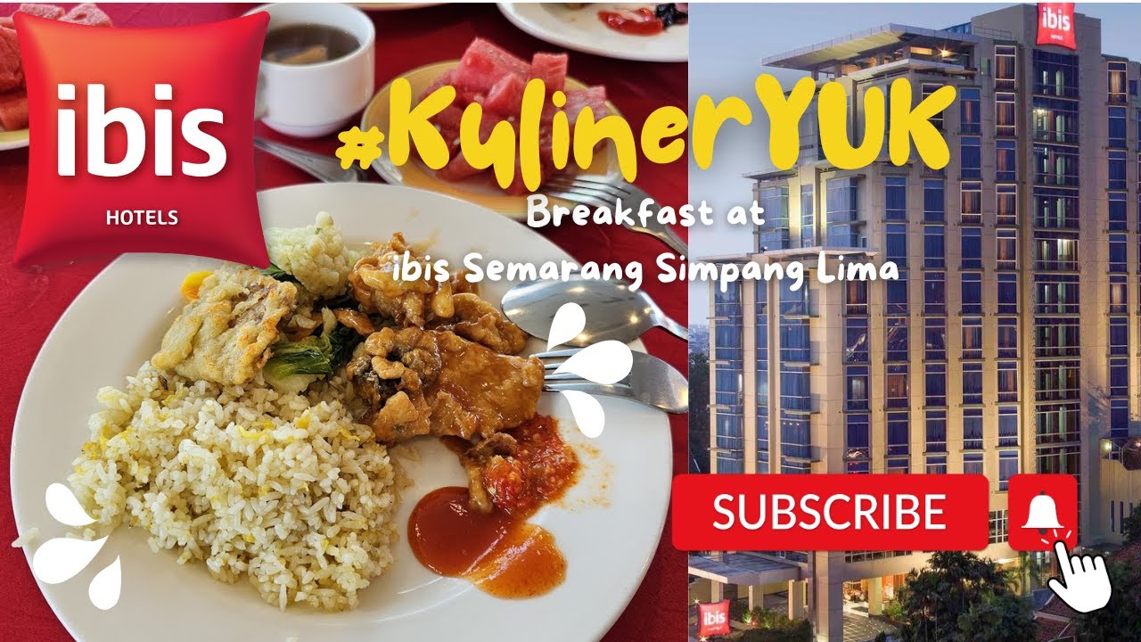 Breakfast Experience at Ibis Semarang Simpang Lima - YouTube