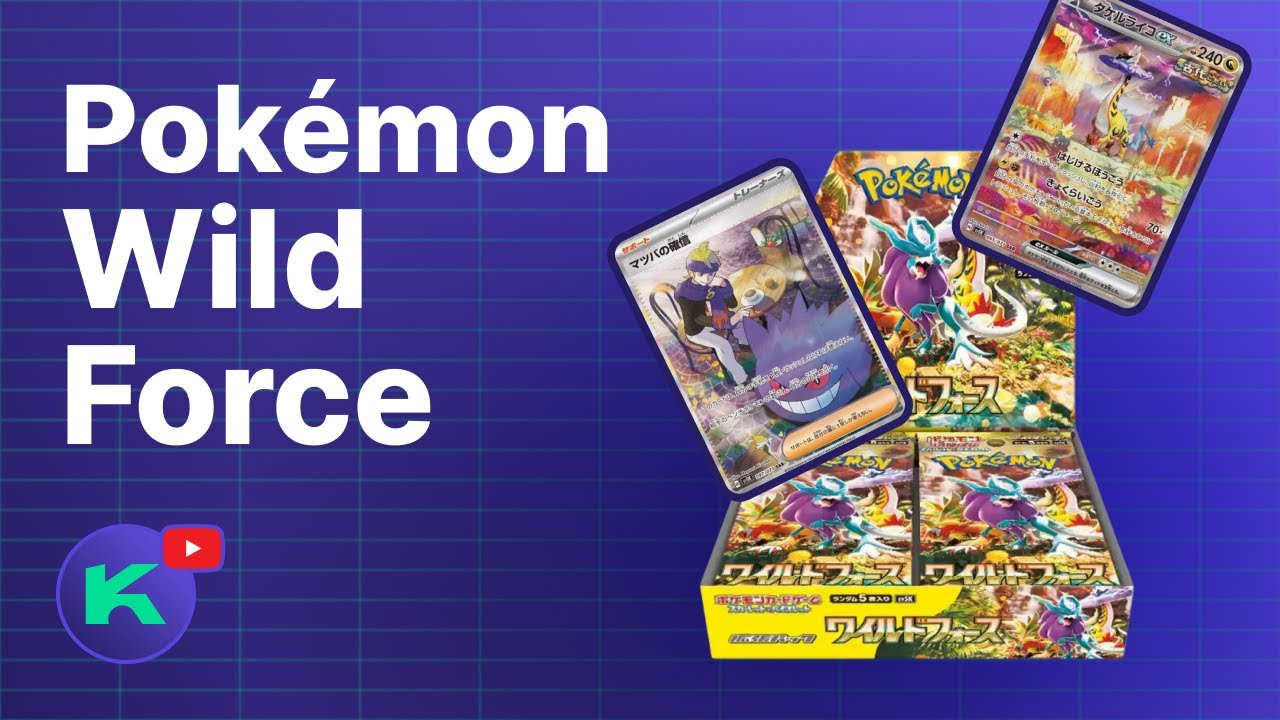 Opening Pokémon Wild Force Japanese Set - YouTube