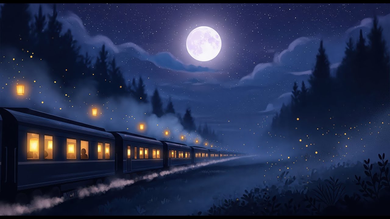 Moonlight Train | Bedtime Story for Kids and Families | Dreamy Wonders ...