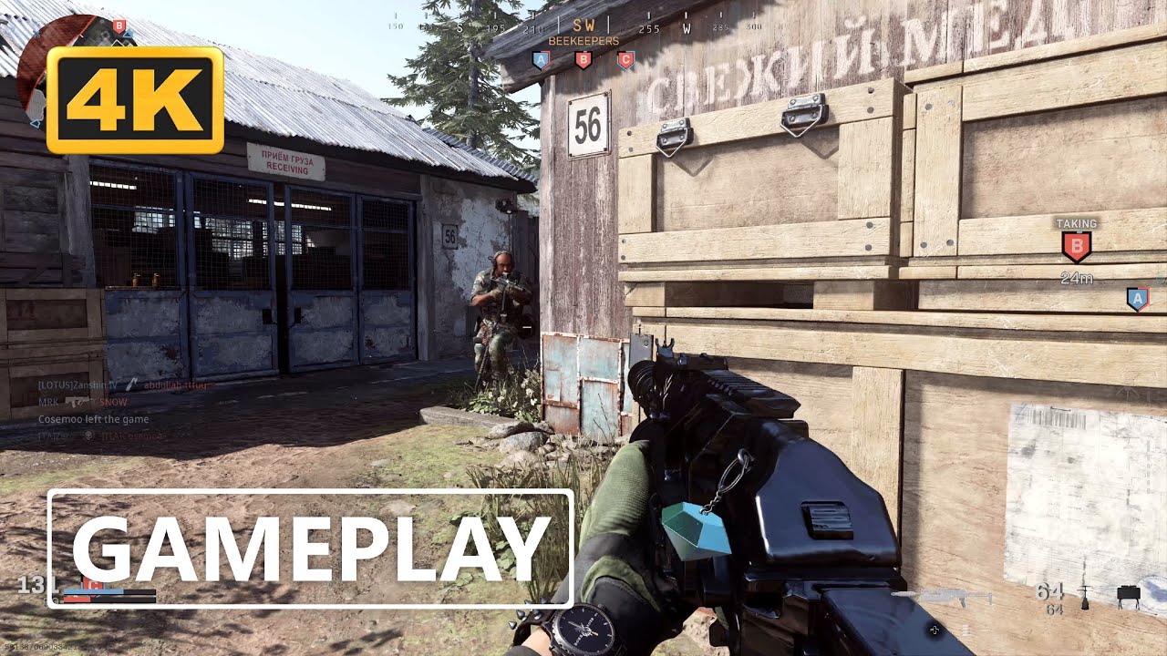 Call of Duty Modern Warfare Multiplayer Gameplay 4K - YouTube
