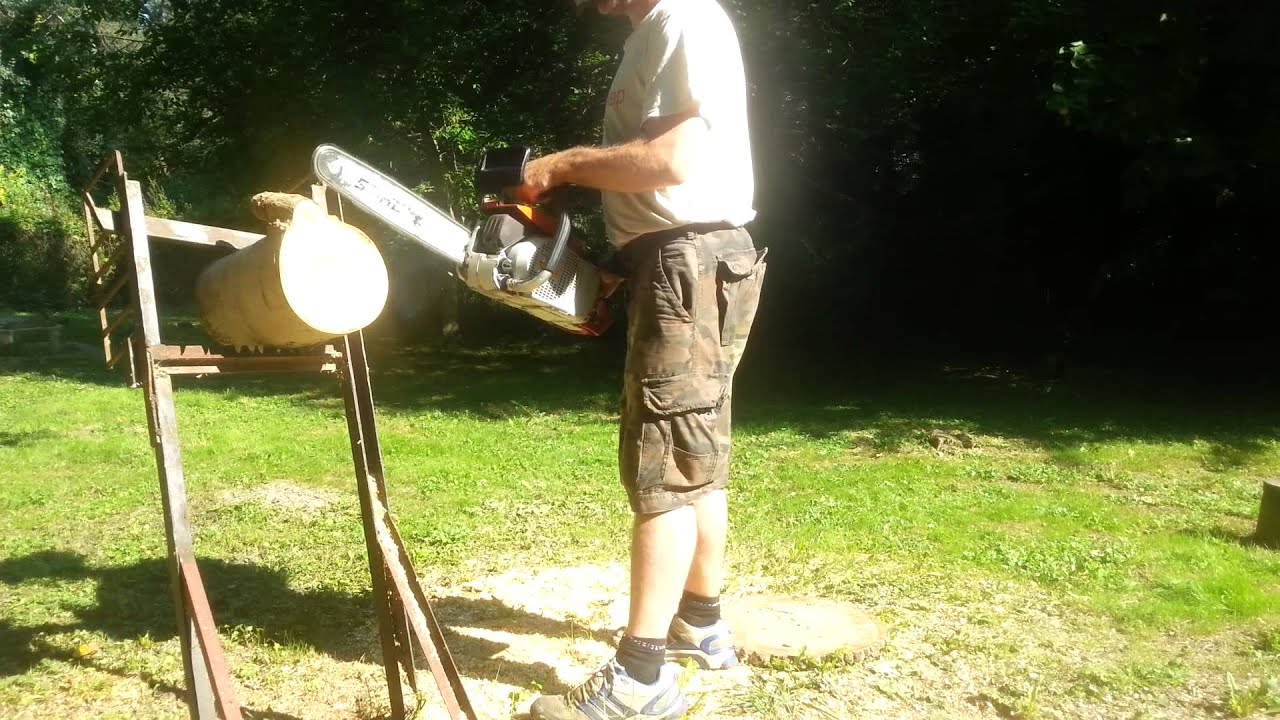 Stihl 032 Av chainsaw - YouTube