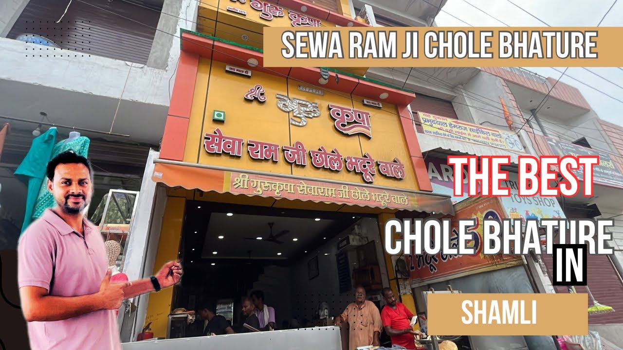 The best chole bhature in shamli price | Guru kirpa sewa ram famous ...
