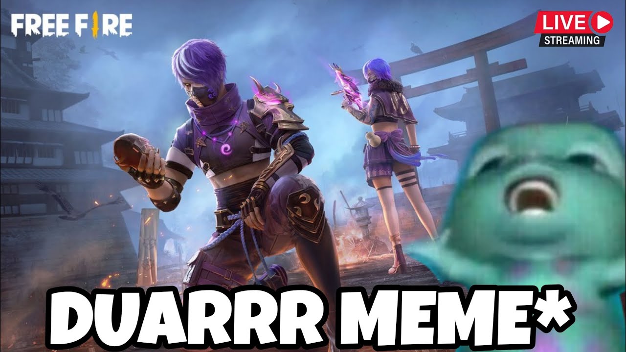 🔴Live [Free Fire] Duarrr Duarr Meme* Gass Mabar Lo - YouTube