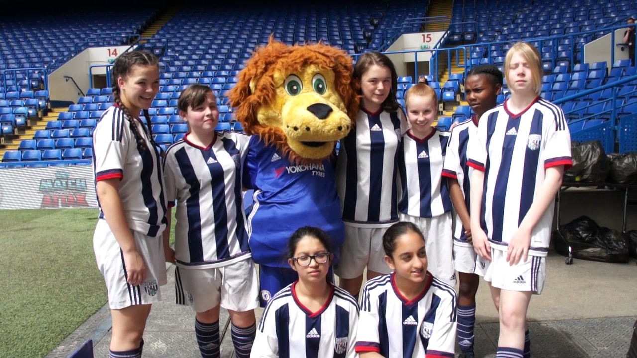 Albion schools star at Stamford Bridge - YouTube