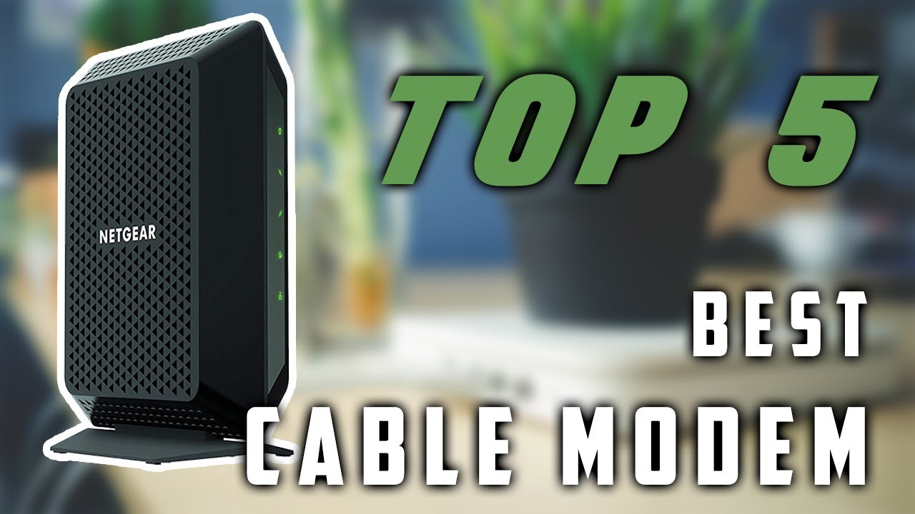 Best Cable Modem 2019 | Top 5 Review ️ - YouTube