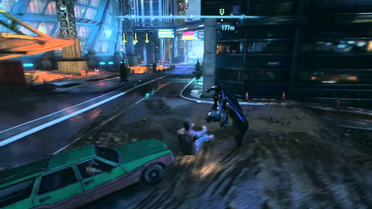 Batman: Arkham Knight - Glide Kick Glitch - YouTube